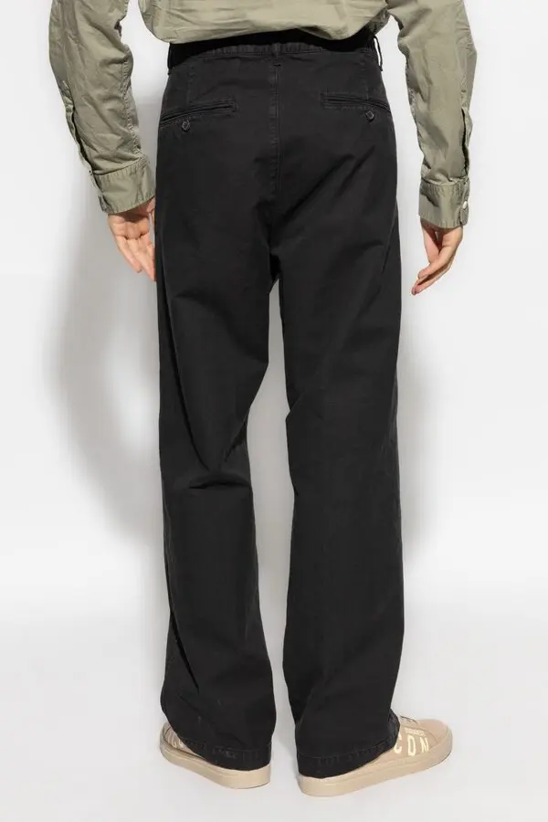 Dsquared2 Logo Printed Straight-leg Pants