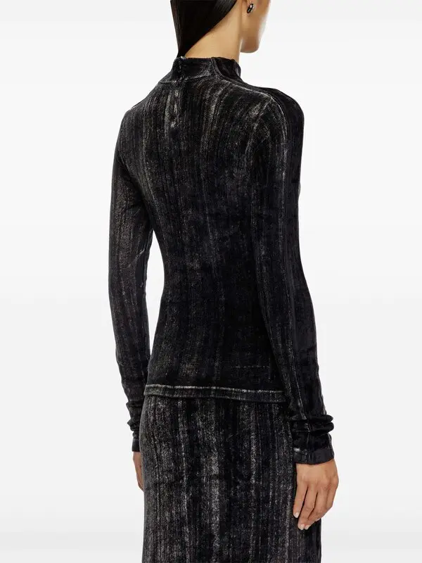 DIESEL® T-slimy Mock-neck Top