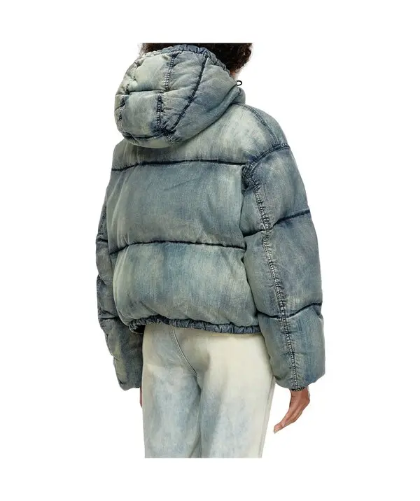 DIESEL® W-aves Cropped Puffer Jacket