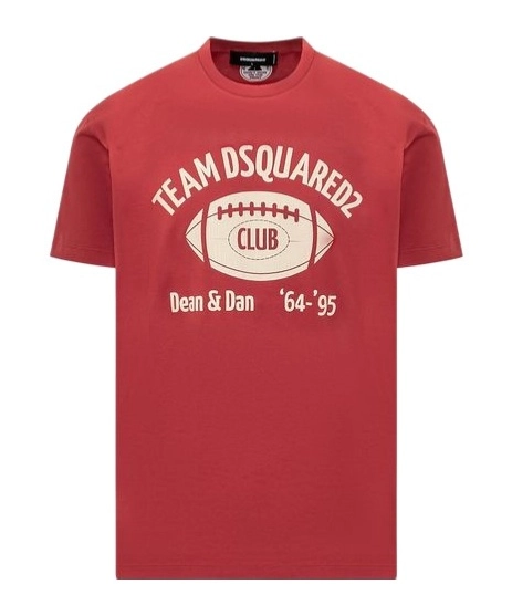 Dsquared2 Logo Printed Crewneck T-shirt