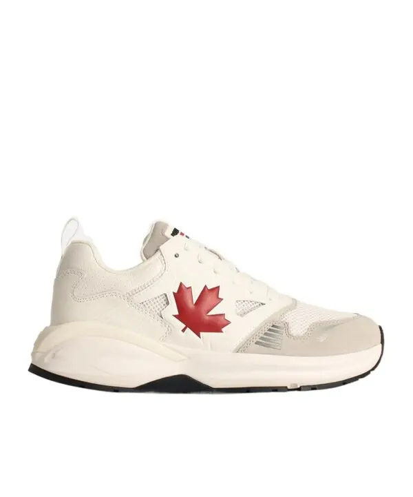 Dsquared2 Dash Maple Leaf Quilted Sneakers