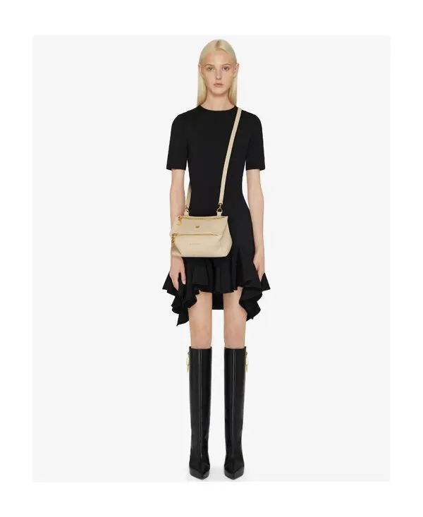 Givenchy Mini Pandora Bag In Grained Leather