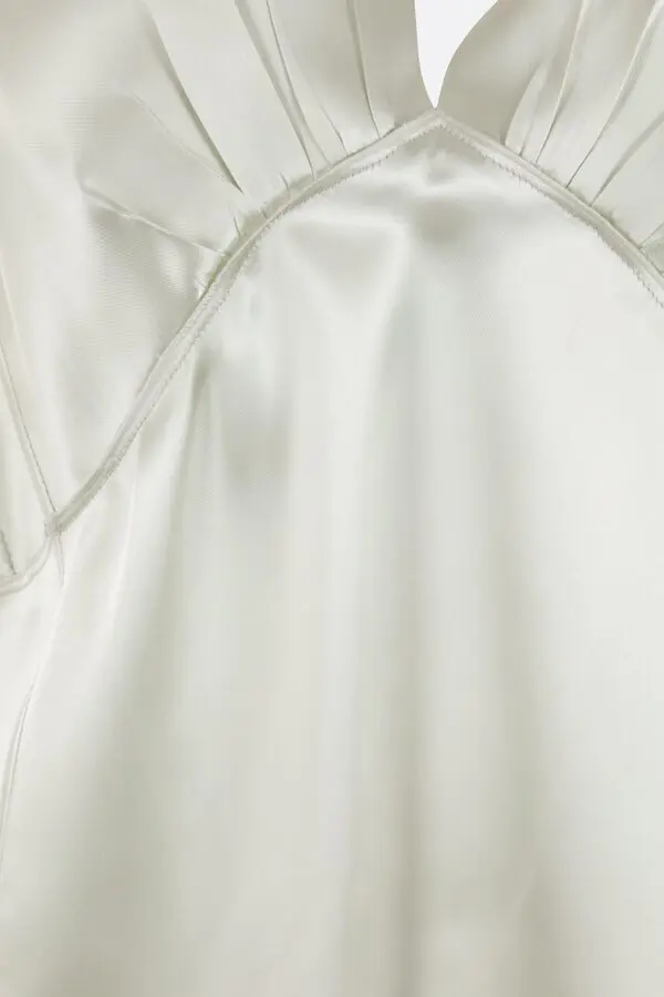 Bottega Veneta Sleeveless Satin Top