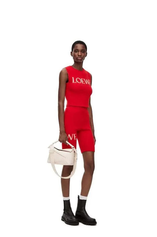 Loewe Logo Detailed Cycling Shorts