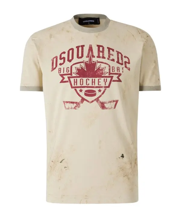 Dsquared2 Logo Printed Crewneck T-shirt