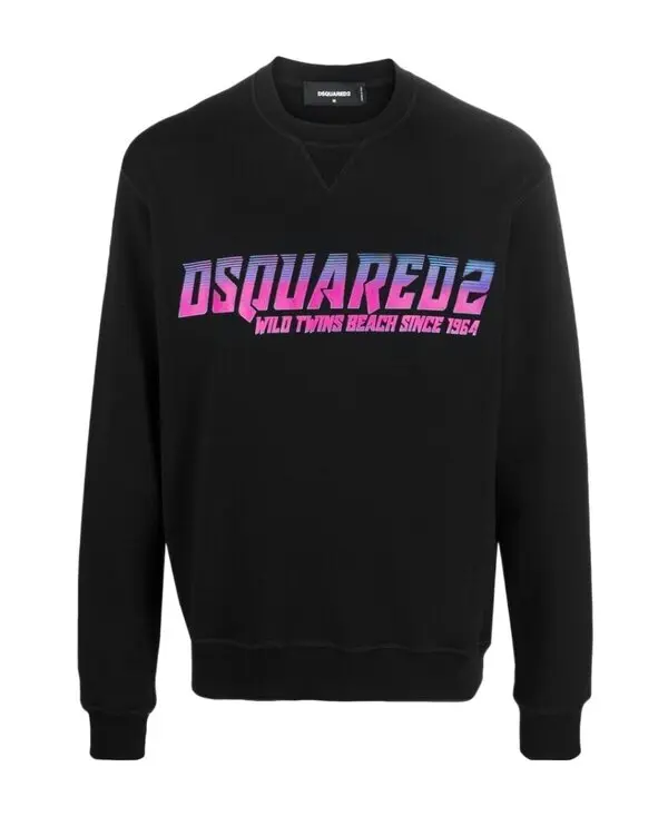 Dsquared2 Logo-print Crew-neck Sweatshirt