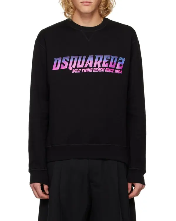 Dsquared2 Logo-print Crew-neck Sweatshirt