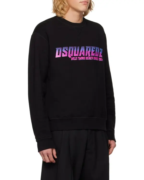 Dsquared2 Logo-print Crew-neck Sweatshirt