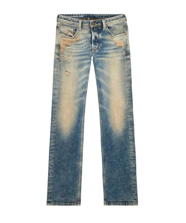 DIESEL® 1985 Larkee Distressed Straight Jeans
