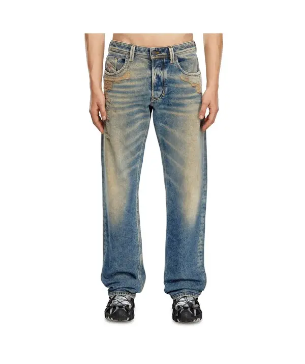 DIESEL® 1985 Larkee Distressed Straight Jeans