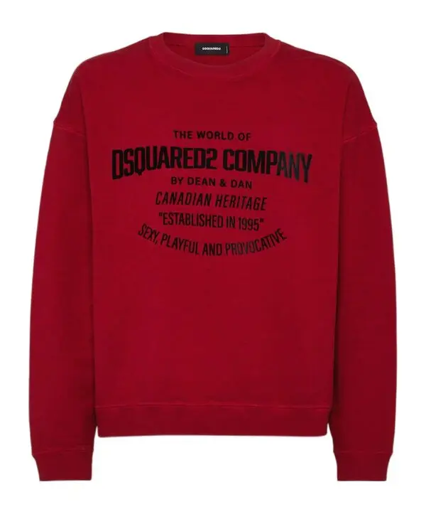 Dsquared2 Logo-printed Crewneck Sweatshirt