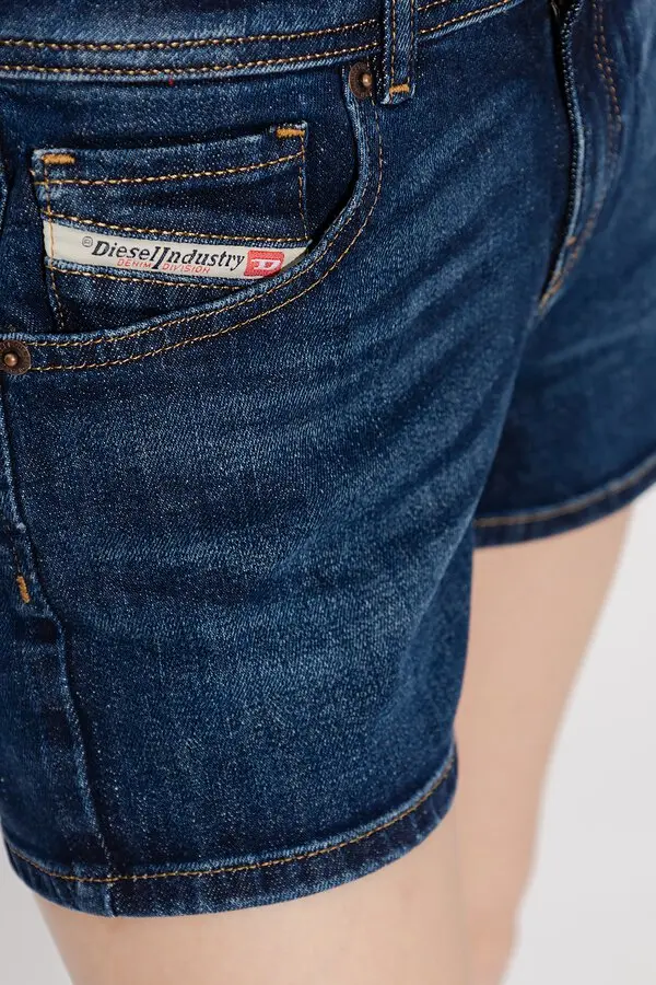 DIESEL® Straight-leg Denim Shorts