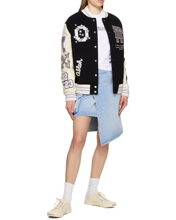 Off-White Button Detailed Long-sleeved Jacket