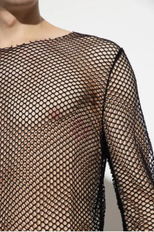 Dsquared2 Long-sleeve Mesh Top