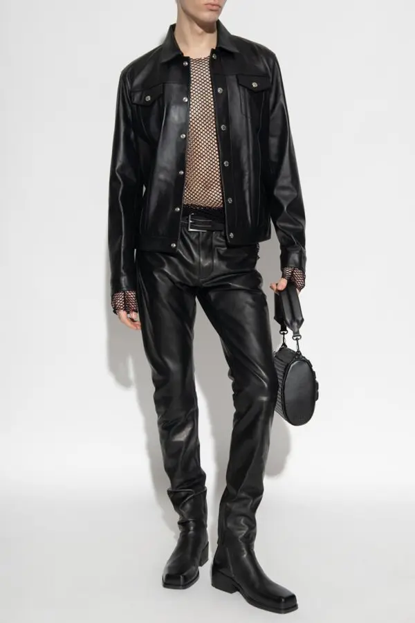 Dsquared2 Long-sleeve Mesh Top
