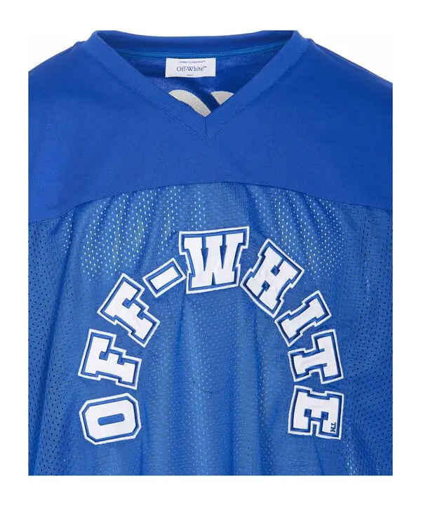 Off-White Logo Embroidered Crewneck T-shirt