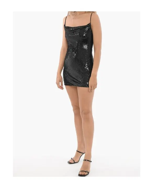 ALLSAINTS Haddi Sequinned Party Dress