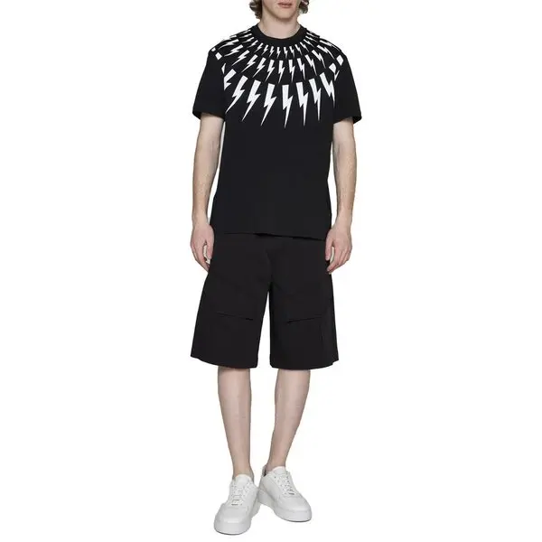 Neil Barrett Graphic-print Cotton T-shirt