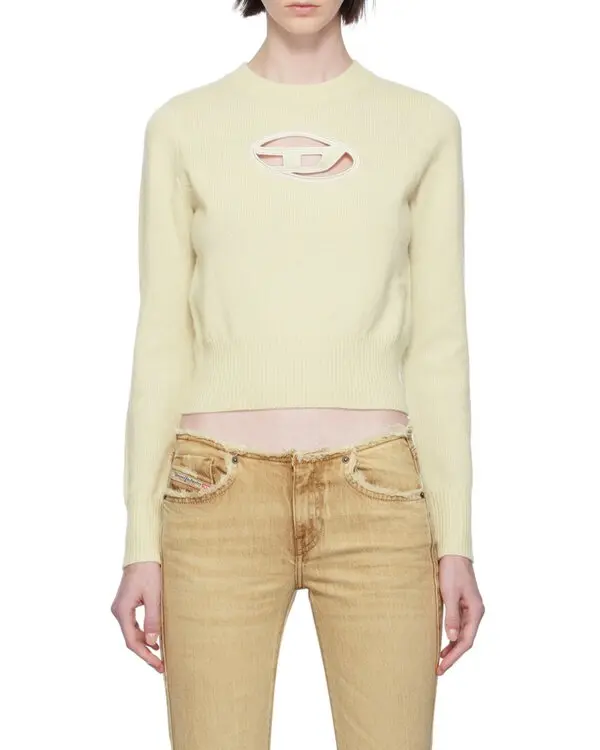 DIESEL® M-areesa Logo Embroidered Jumper