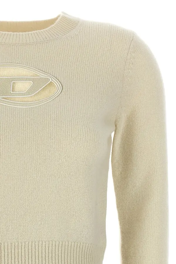 DIESEL® M-areesa Logo Embroidered Jumper