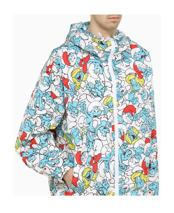 Dsquared2 Smurf-print Hooded Jacket