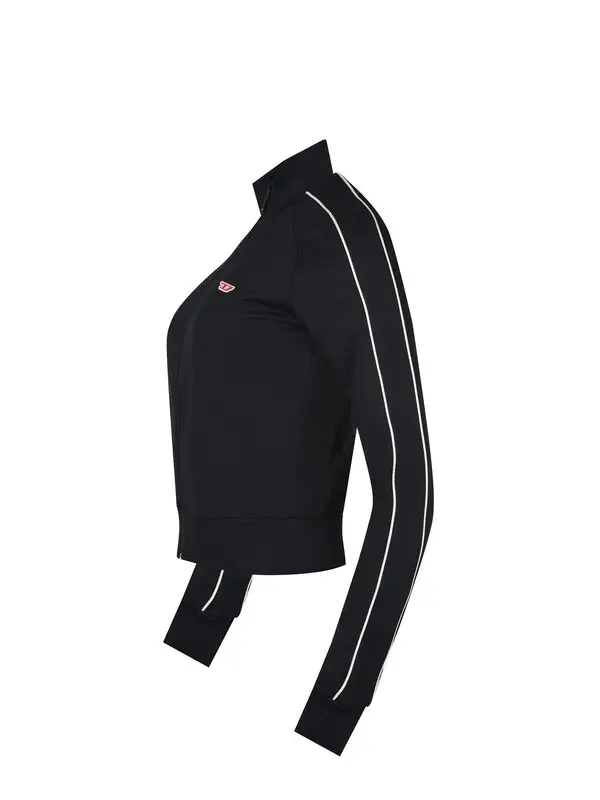 DIESEL® F-jamila-piping-d Zipped Sweatshirt