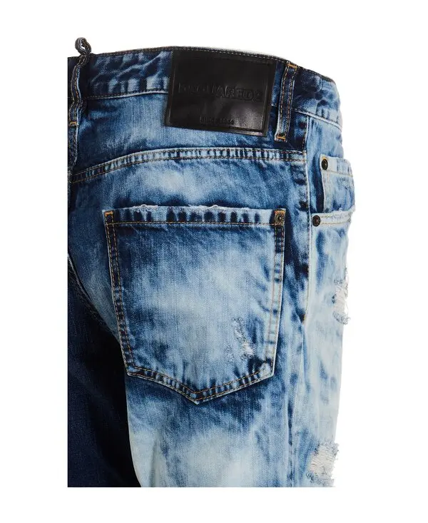 Dsquared2 Washed-denim Straight-leg Jeans