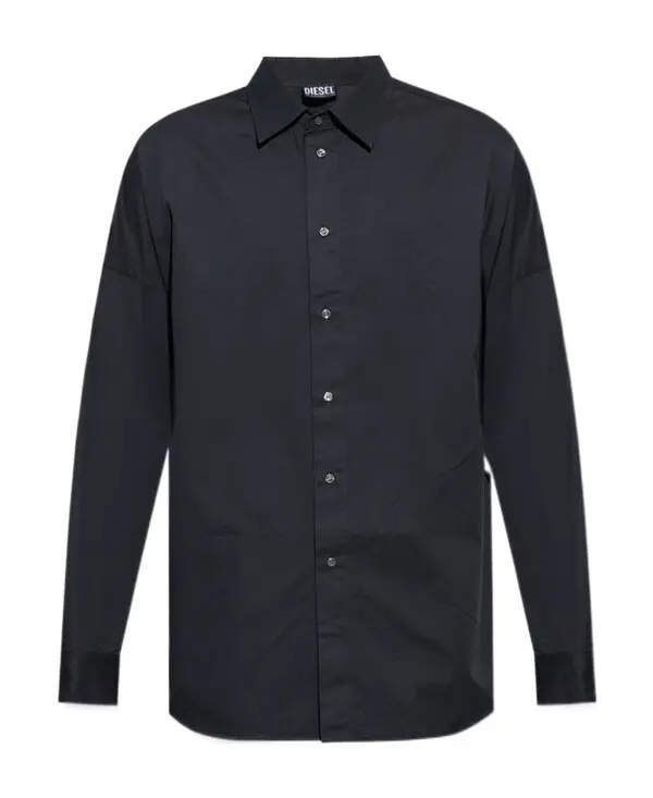 DIESEL® S Limo Logo Detailed Shirt