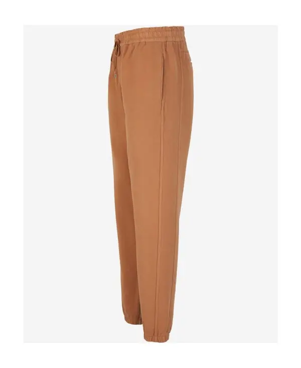 Saint Laurent Drawstring Straight Leg Trousers