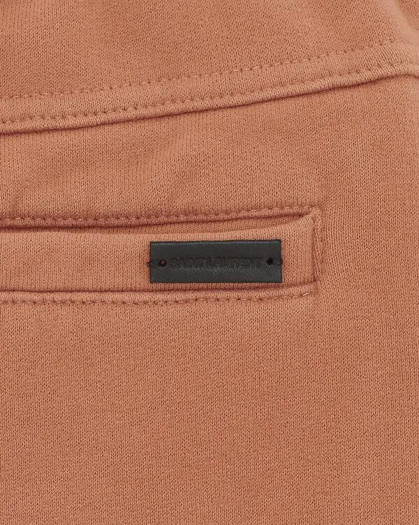 Saint Laurent Drawstring Straight Leg Trousers