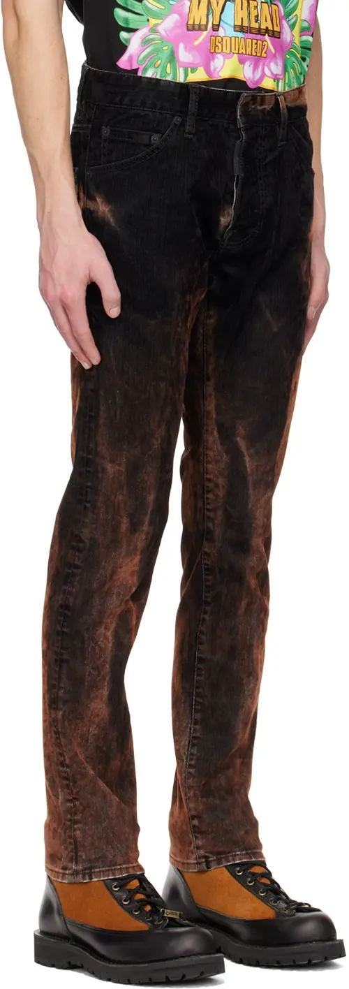 Dsquared2 Rust Velvet Cool Guy Jeans