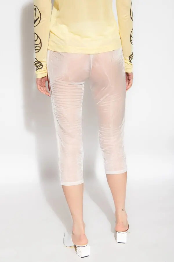 Dsquared2 Cropped Mesh Leggings