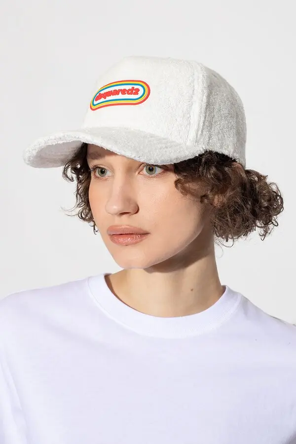 Dsquared2 Logo Embroidered Terry-cloth Baseball Cap