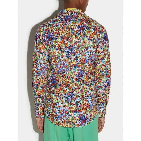 Dsquared2 Floral-print Cotton Shirt