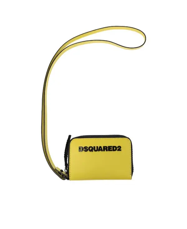 Dsquared2 Logo Lettering Zipped Wallet