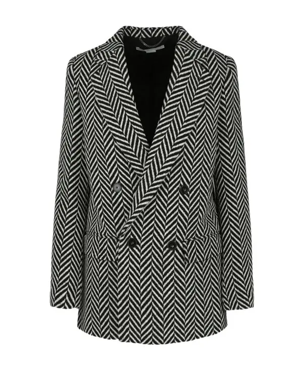 Stella McCartney Double-breasted Blazer - Black