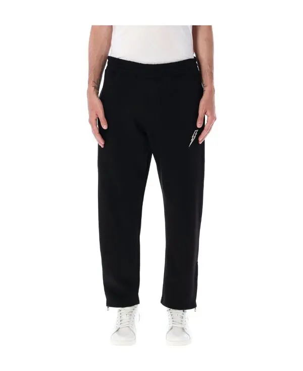 Neil Barrett Embroidered-logo Jogging Trousers