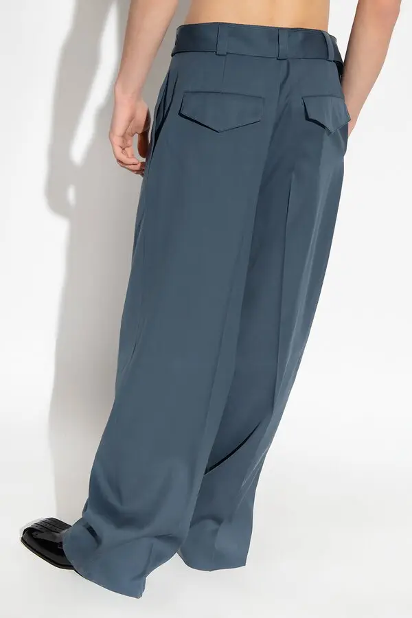 JIL SANDER Pleated Wide-leg Trousers