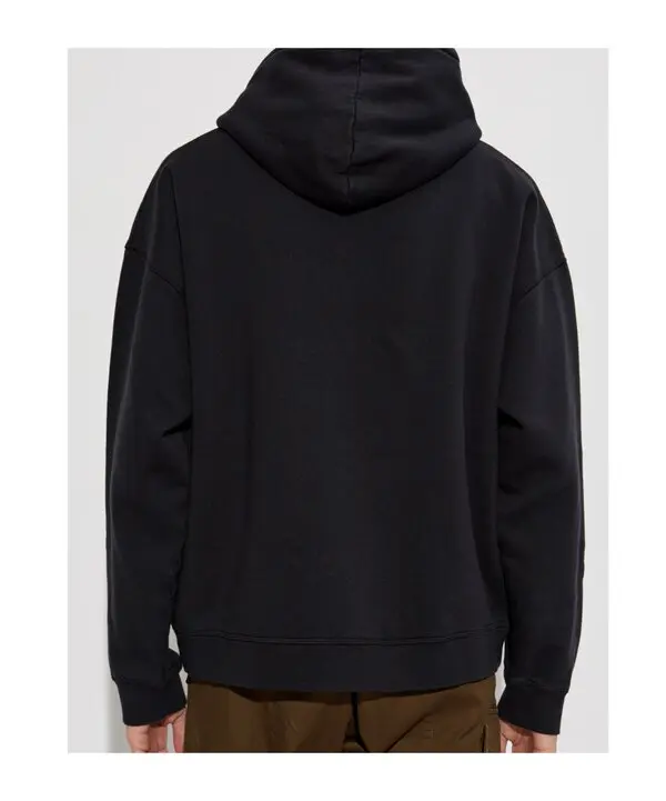 Dsquared2 Logo Patch Drawstring Hoodie