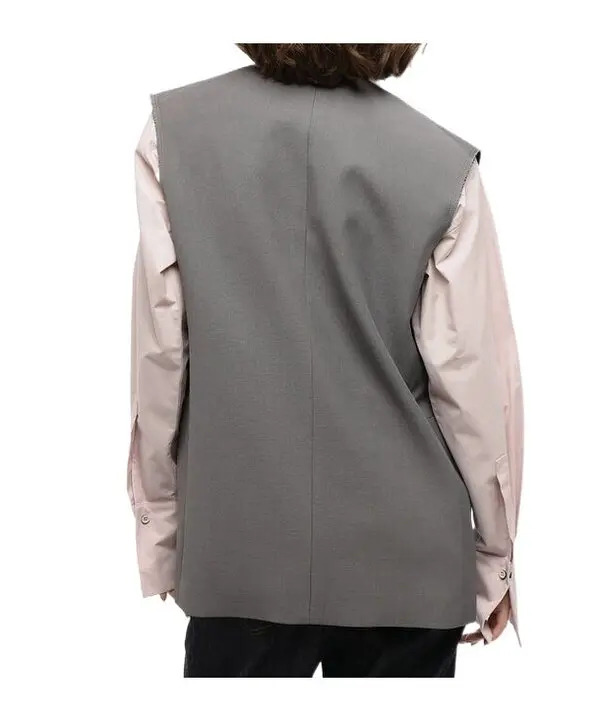JIL SANDER Cotton Sleeveless Vest