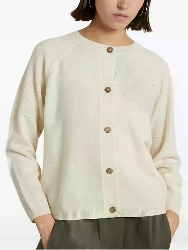 Maison123 Billly Cashmere Flecked Cardigan