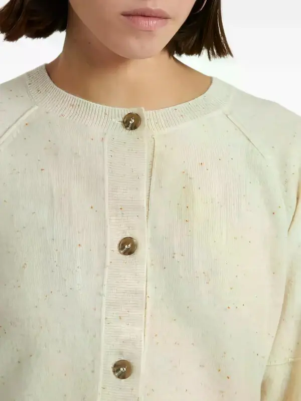 Maison123 Billly Cashmere Flecked Cardigan
