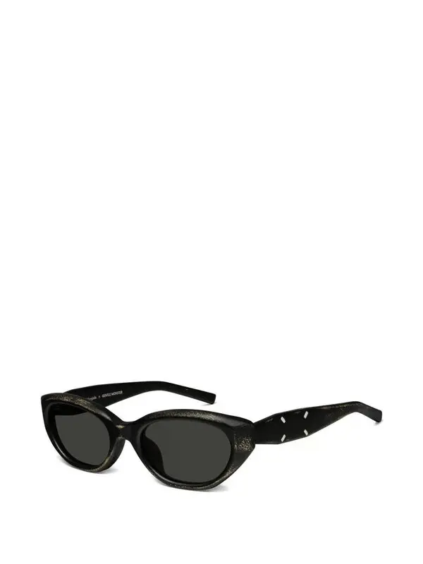 MAISON MARGIELA X Gentle Monster Mm305 Leather Lbk2 Sunglasses