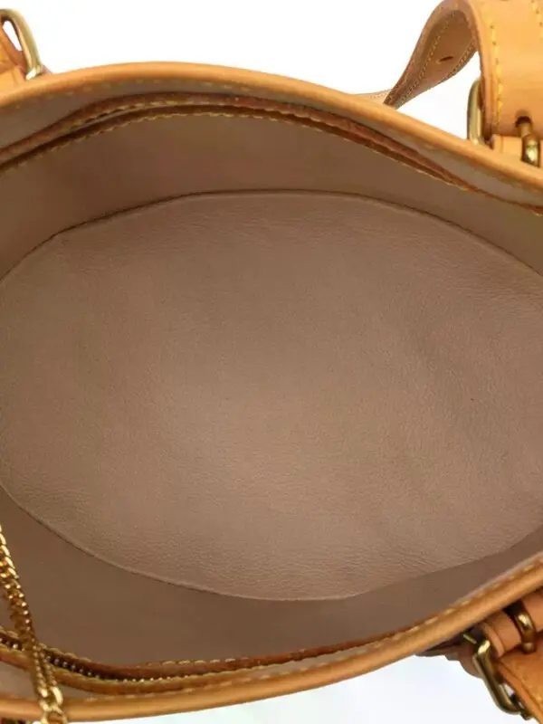 LOUIS VUITTON 2003 Monogram Petit Bucket Bag