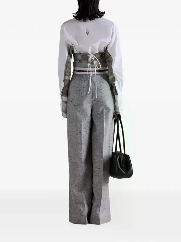 Antonio Marras Bustier-waist Wide-leg Trousers
