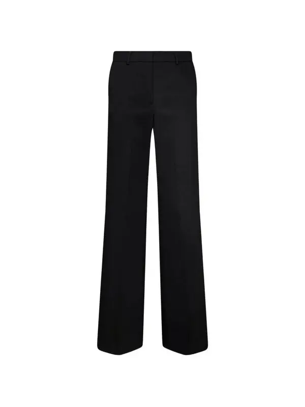 KAOS Pressed-crease Wide-leg Trousers