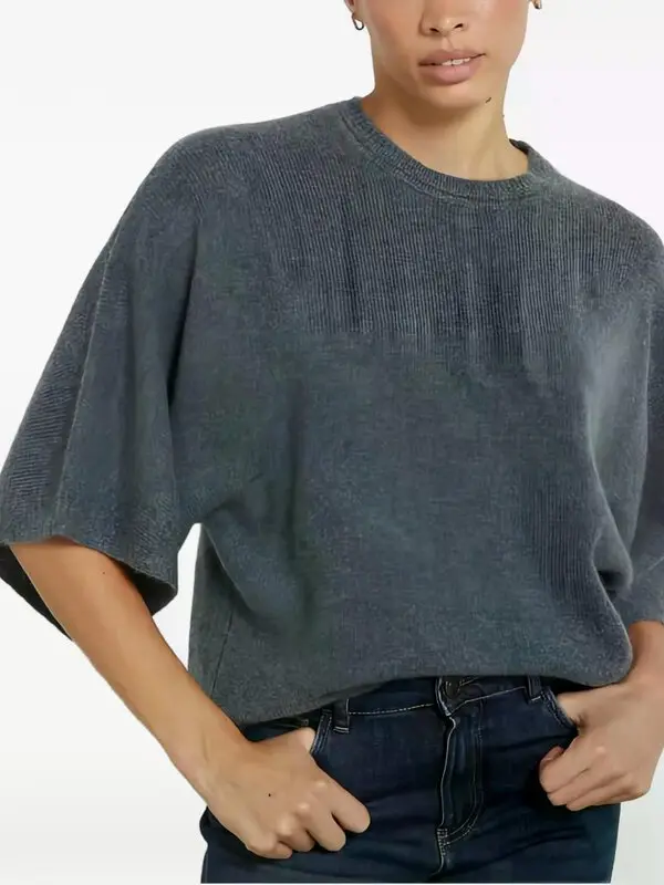 Maison123 Cody Wide-sleeve Sweater - Grey