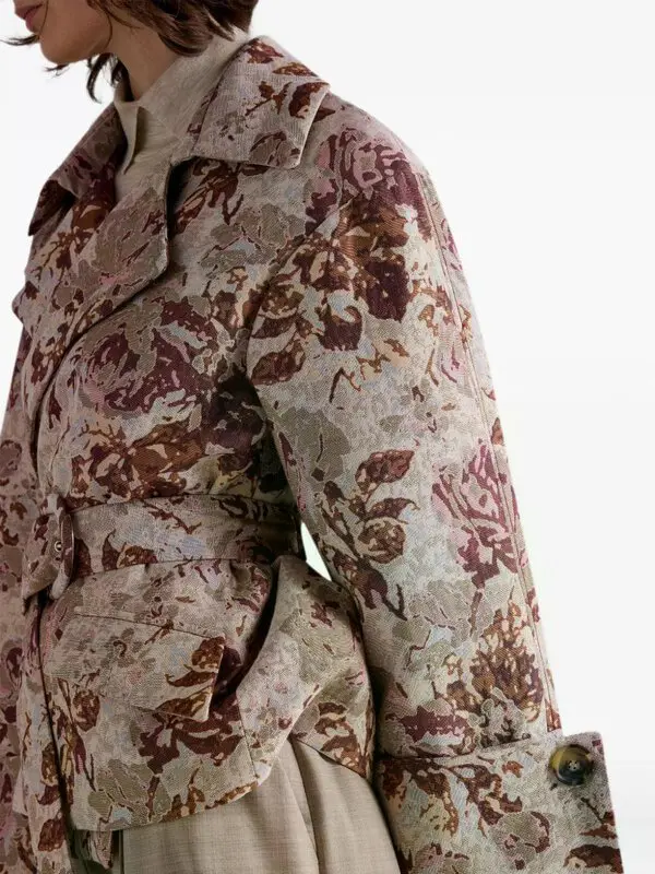 Antonio Marras Rose-jacquard Oversized Jacket
