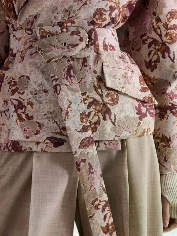 Antonio Marras Rose-jacquard Oversized Jacket