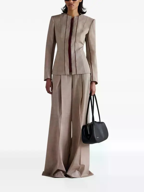 Antonio Marras Pleated Wide-leg Palazzo Pants